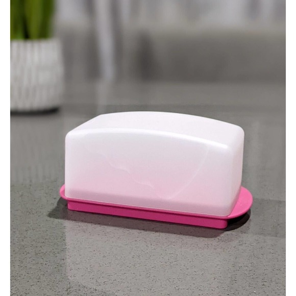Tupperware | Kitchen | Tupperware Butter Cheese Keeper Dish Impressions ...